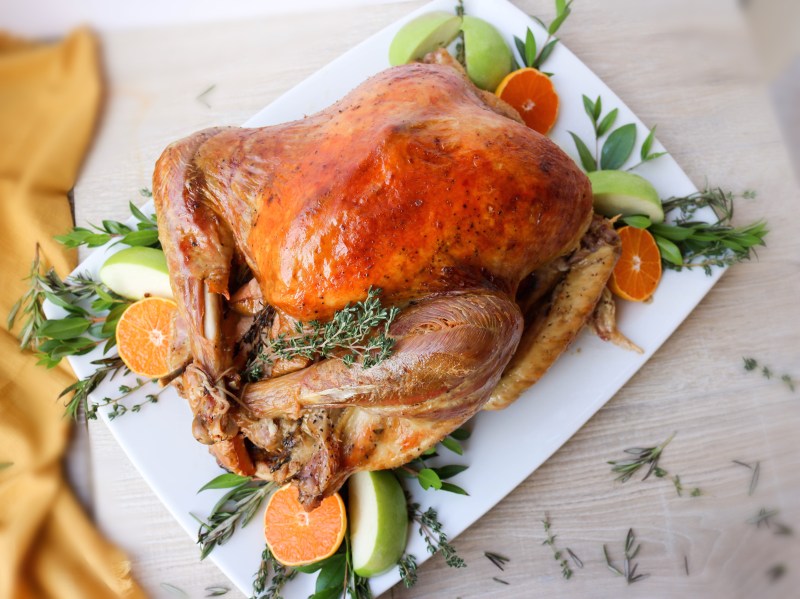 Juicy and Tender Thanksgiving Turkey- Slow Bake - Alena's Home Cooking